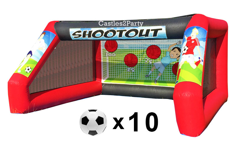 Football Penalty Shootout Garden Games Hire Richmond | Strawberry Hill ...